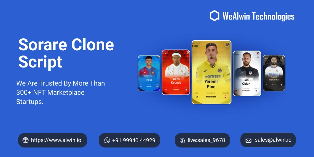 Sorare Clone Script |Build NFT gaming football platform
