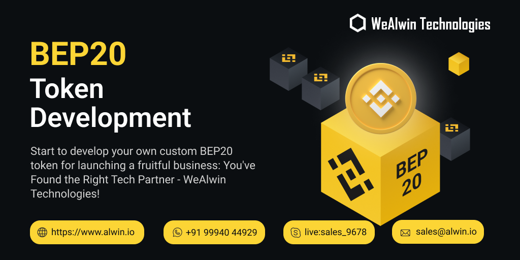 BEP20 Token Development Company | Custom Token Solutions