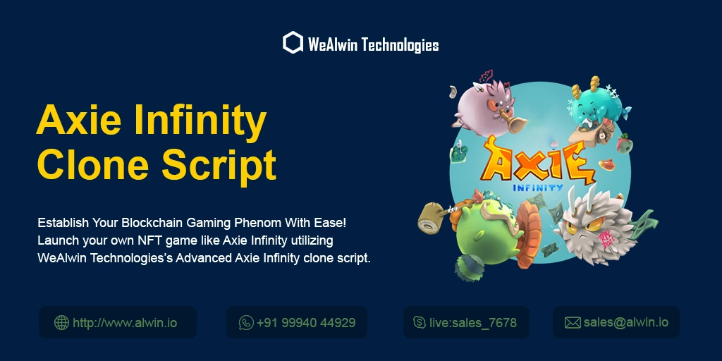 Axie Infinity Clone Script | WeAlwin Technologies